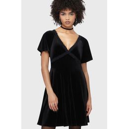 Killstar Beneath The Eclipse - Hour Of Echelia Mini Dress Kurzes Kleid schwarz in XS KSRA014169