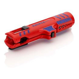 Knipex 16 85 125 SB Abmantelungswerkzeug Universal f&uuml;r Rundkabel und Feuchtraumleitungen L125mm)