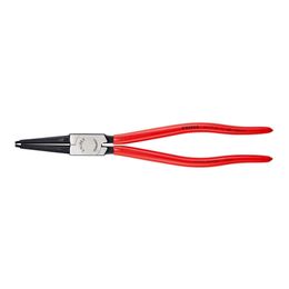 Knipex 44 11 J4 Sicherungsringzange f&uuml;r Innenringe in Bohrungen mit Kunststoff &uuml;berzogen schwarz atramentiert 320 mm)