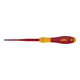 wiha Schraubendreher SoftFinish&reg; electric slimFix Schlitz 3,5 x 100 mm (35446)