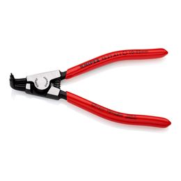 Knipex 46 21 A11 Sicherungsringzange f&uuml;r Au&szlig;enringe auf Wellen mit Kunststoff &uuml;berzogen schwarz atramentiert 125 mm)