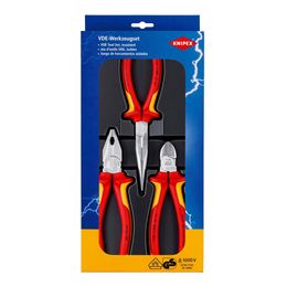 Knipex 00 20 12 Elektro-Paket 1 x 03 06 180, 1 x 26 16 200, 1 x 70 06 160 )
