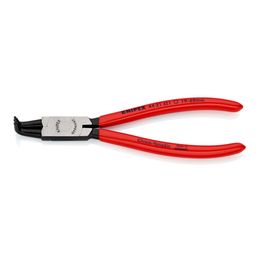 Knipex 44 21 J21 Sicherungsringzange f&uuml;r Innenringe in Bohrungen mit Kunststoff &uuml;berzogen schwarz atramentiert 170 mm)