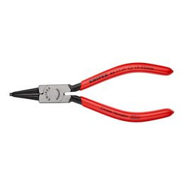 Knipex 44 11 J1 Sicherungsringzange f&uuml;r Innenringe in Bohrungen mit Kunststoff &uuml;berzogen schwarz atramentiert 140 mm)