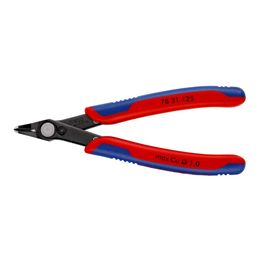 Knipex 78 31 125 Electronic Super Knips&reg; mit Mehrkomponenten-H&uuml;llen br&uuml;niert 125 mm)