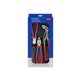Knipex 00 20 09 V01 Bestseller-Paket 1 x 03 02 180, 1 x 70 02 160, 1 x 87 01 250 )