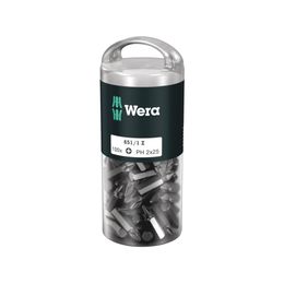 Wera 851/1 Z DIY 100 Bits, PH 2 x 25 mm, 100-teilig (05072441001)