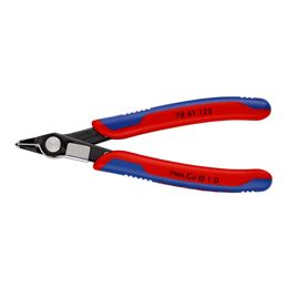 Knipex 78 41 125 Electronic Super Knips&reg; mit Mehrkomponenten-H&uuml;llen br&uuml;niert 125 mm)