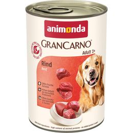 animonda GranCarno Adult Rind Pur Hunde-Nassfutter getreidefrei 6x400g