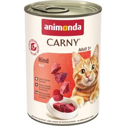 animonda Carny Adult Rind Katzen-Nassfutter getreidefrei 6x400g