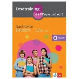 Lesetraining DIFFERENZIERT - Sachtexte 5/6. Buch + online