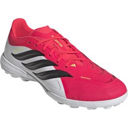 Adidas PREDATOR LEAGUE FT IN Fu&szlig;ballschuhe Herren - Gr&ouml;&szlig;e 48 2/3 - rot