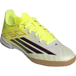 Adidas F50 LEAGUE IN J Fu&szlig;ballschuhe Kinder - Gr&ouml;&szlig;e 33 1/2 - gelb