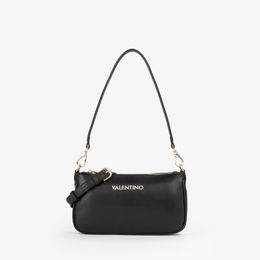 Valentino Handbags Schultertasche VALENTINO BAGS "CLIO RE", Damen, Gr. B/H/T: 25,5cm x 14cm x 4,5cm, nero, Lederimitat, Taschen Schultertasche, It-Bag, Handtasche mit schlichter Logoverzierung