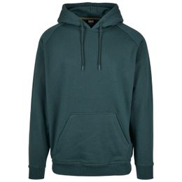 Sweatshirt Urban Classics "Urban Classics Herren Blank Hoody", Herren, Gr. L, bottlegr&uuml;n, 65% Baumwolle, 35% Polyester, unifarben, Sweatshirts Sweatshirt