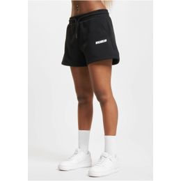 Sweatshorts Rocawear "Rocawear Rocawear Match Shorts", Damen, Gr. XS, US-Gr&ouml;&szlig;en, schwarz, 80% Baumwolle, 20% Polyester, loose fit, Hosen Sweatshorts