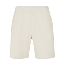 Stoffhose Urban Classics "Urban Classics Herren New Shorts", Herren, Gr. M, US-Gr&ouml;&szlig;en, sandwei&szlig;, 100% Baumwolle, unifarben, normal, Hosen Stoffhose