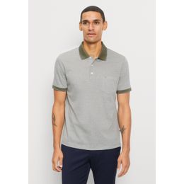 Poloshirt OLYMP "OLYMP Casual Wirk", Herren, Gr. L, oliv, 100% Baumwolle, Shirts
