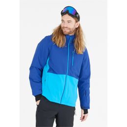 Skijacke WHISTLER "Drizzle", Herren, Gr. 4XL, blau (blau, blau), 100% Polyester, unifarben, normal, Rundhals, Jacken Skijacke, mit wasserabweisender Membran