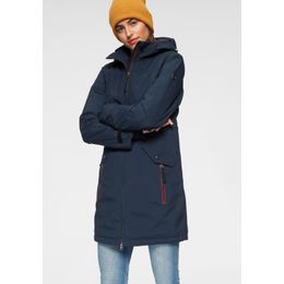 Polarino sheego Gro&szlig;e Gr&ouml;&szlig;en Funktionsparka, marine, Gr&ouml;&szlig;e 54 - Damen