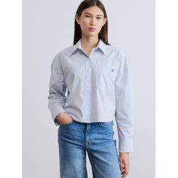 Calvin Klein Jeans Bluse Damen Gr&ouml;&szlig;e XS blau