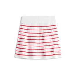 Tommy Hilfiger Rock M&auml;dchen Gr&ouml;&szlig;e 128 rot / wei&szlig;