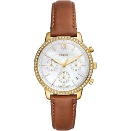 Fossil Analog Watch 'NEUTRA' female Gold size One Size