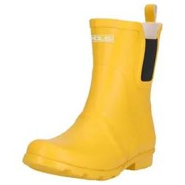 Gummistiefel MOLS "Suburbs", Damen, Gr. 41, gelb, Gummi, Schuhe Gummistiefel, mit wasserdichter Funktion