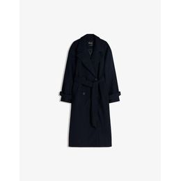 Bershka Mantel Damen Gr&ouml;&szlig;e L navy