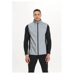 Funktionsweste Endurance "Peelier", Herren, Gr. 3XL, silber (silberfarben, schwarz), 90% Polyester, 10% Elasthan, normal, Westen Funktionsweste, mit starken Ultra-Reflektoren