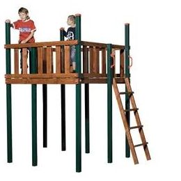 Spielturm-Erweiterung Weka "Tabaluga Spielturm 816 D", braun, Spielturm-Erweiterungen, Kinder, B/H/L: 160cm x 250cm x 167cm, Holzwerkstoff, BxLxH: 164x167x250 cm, B:160cm H:250cm L:167cm