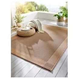 Teppich Heine HOME Gr. 5, beige (natur), B:200cm H:3mm L:290cm, Kunstfaser, Polypropylen, Teppiche, Teppich