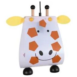 Niermann Standby NIERMANN H&auml;ngeleuchte "Giraffe", braun (wei&szlig;, braun), 1, H: 20cm, 1 Stk., Leuchten, Pendelleuchte Giraffe, Kinderlampe