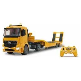 RC-Truck Jamara "Tieflader Arocs", gelb, Fernlenkfahrzeuge, KinderB:85cm H:18cm T:13cm, Kunststoff, mit Sound, B:85cm H:18cm T:13cm