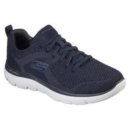 Sneaker Skechers "SUMMITS", Herren, Gr. 44, blau (navy), Textil, Schuhe Sneaker, mit gepolstertem Schaftrand, Freizeitschuh, Halbschuh, Schn&uuml;rschuh