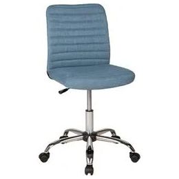 B&uuml;rostuhl Duo Collection "Milo", blau, B:54cm H:84cm T:54cm, Metall, Nylon, St&uuml;hle, B&uuml;rostuhl