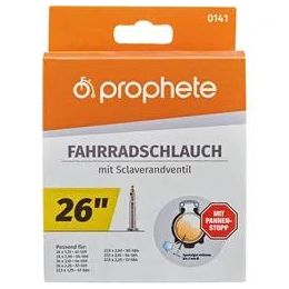 Fahrradschlauch Prophete "Fahrradschlauch", schwarz, Fahrradschl&auml;uche, 48mm, Sclaverandventil (SV), 26 Zoll (66,04cm)