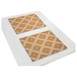 Platzset ADAM "Maroccan Shiraz" Gr. 1, gelb (curry), B:30cm L:40cm, Obermaterial: 100% Baumwolle, Platzsets, mit Jacquard-Muster
