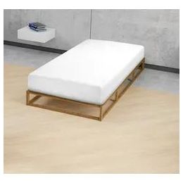 Matratzenauflage "Wasserundurchl&auml;ssiges Molton-Spannbetttuch mit Silberausr&uuml;stung", wei&szlig;, B:120cm L:200cm, Bezug (oben): 100% Baumwolle, Biberna SLEEP & PROTECT, Matratzenzubeh&ouml;r
