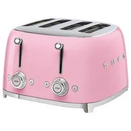 Smeg Toaster "TSF03PKEU", pink, B:33cm H:20cm T:30cm, Toaster