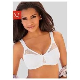 Minimizer-BH Nuance, Damen, Gr. 100, Cup C, wei&szlig; (uni, wei&szlig;), Microtouch, Obermaterial: 71% Polyamid, 29% Elasthan, BHs Minimizer-BH, mit B&uuml;gel und wattierten Tr&auml;gern, Topseller