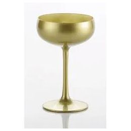 Sektglas ST&Ouml;LZLE, gold (goldfarben), H:14,7cm &Oslash;:9,5cm, Kristallglas, Trinkgef&auml;&szlig;e, 6-teilig