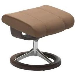 Fu&szlig;hocker stressless "Consul", braun (latte batick), B:54cm H:41cm T:39cm, Leder BATICK: BATICK ist ein leicht korrigiertes, durchgef&auml;rbtes und genarbtes M&ouml;belleder, bei dem die meisten Unebenheiten und Spuren in der Regel entfernt wurden.;Leder PALOMA: PALOMA ist ein durchgef&auml;rbtes Semianilin-M&ouml;belleder mit nat&uuml;rlicher Narbung.;ROHLEDER Stoff Q2 FARON: Ein fester zuverl&auml;ssiger Boucl&eacute; mit einem st
