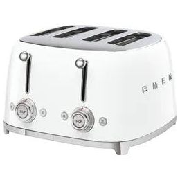 Smeg Toaster "TSF03WHEU", wei&szlig;, B:33cm H:20cm T:30cm, Toaster