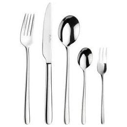 Pinti Inox Besteck-Set PINTINOX "Sky", silber (edelstahlfarben), 30 Stk., Edelstahl 18/10, Essbesteck-Sets