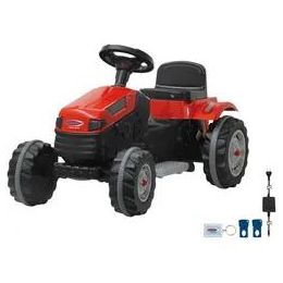 Elektro-Kinderauto Jamara "Traktor Strong Bull", rot, Elektro-Kinderfahrzeuge, KinderB:51cm H:51cm T:95cm, Kunststoff, B:51cm H:51cm T:95cm