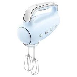 Smeg Handmixer "HMF01PBEU Pastellblau", blau (pastellblau), B:21,9cm H:37,8cm T:22,1cm, Mixer