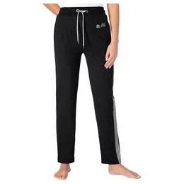 Homewearpants feel good, Damen, Gr. 20/21, Kurzgr&ouml;&szlig;en, schwarz, 100% Baumwolle, unifarben, Hosen