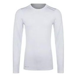 Funktionsshirt Endurance "Power Jr.", Jungen, Gr. 116, wei&szlig;, 90% Polyester, 10% Elasthan, unifarben, normal, Rundhals, Shirts Funktionsshirt, mit atmungsaktiven Mesh-Eins&auml;tzen