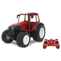 RC-Traktor Jamara "Lindner Geotrac, 1:16, 2,4GHz", rot, Fernlenkfahrzeuge, KinderB:23cm H:25cm, mit Licht und Sound, B:23cm H:25cm
